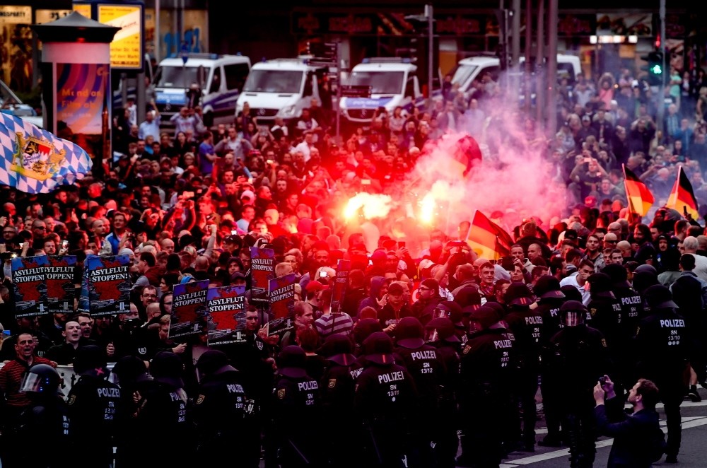 Tensions escalate in eastern Germany over violent far-right protests ...