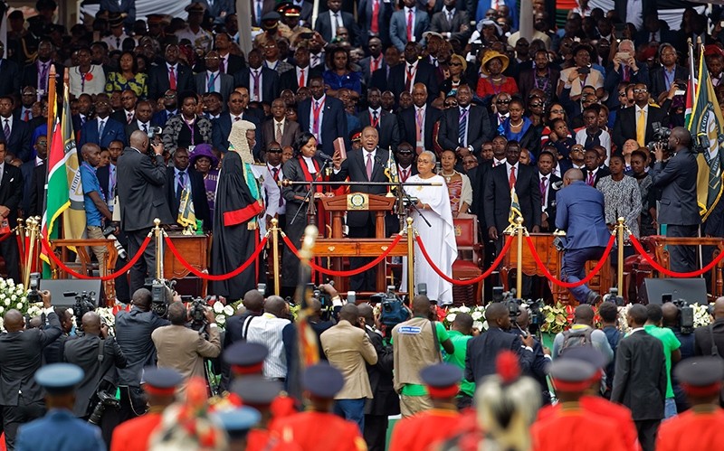 Kenya's president sworn in amid disrupted opposition demonstrations | Daily Sabah