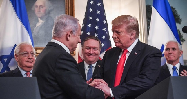 Trump, Netanyahu hand-in-hand to realize Zionists' dreams - Daily Sabah