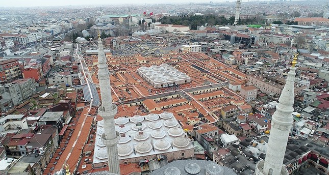 Grand Bazaar’s roof restoration set to finish in April - Daily Sabah