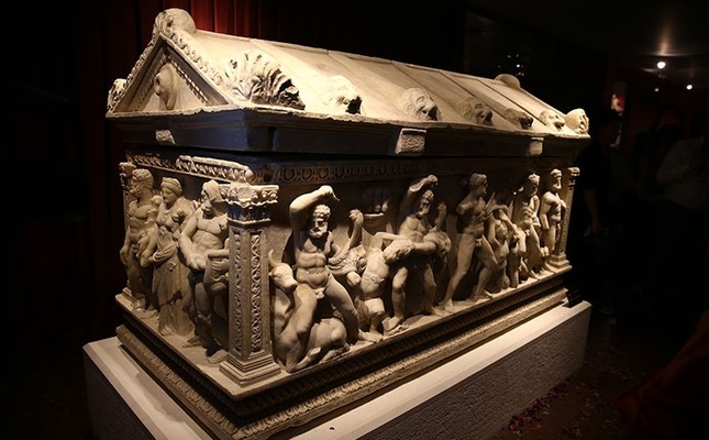 Ancient Hercules Sarcophagus Returns Home To Turkey With Splendid
