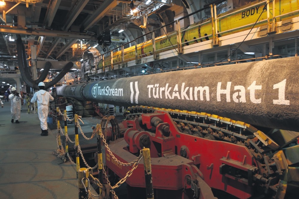 TurkStream's construction gains momentum | Daily Sabah