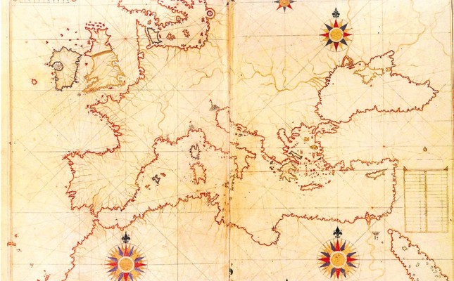 Diwan Lughat al-Turk, Piri Reis map in UNESCO's Memory of the World ...