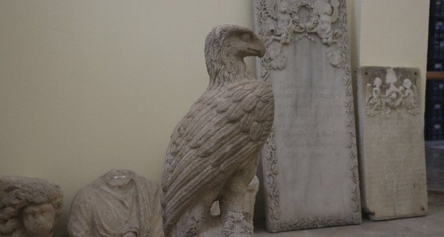 Ancient eagle sculptures found in Anatolian Hellenistic temple - Daily ...
