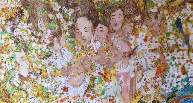 India ink artist opens second exhibition - Daily Sabah