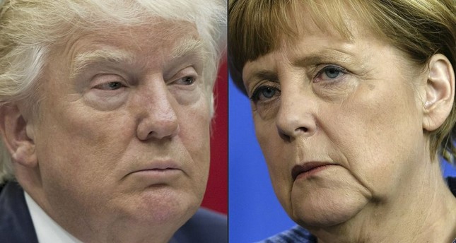 Germany's Merkel meets Trump amid tense ties - Daily Sabah