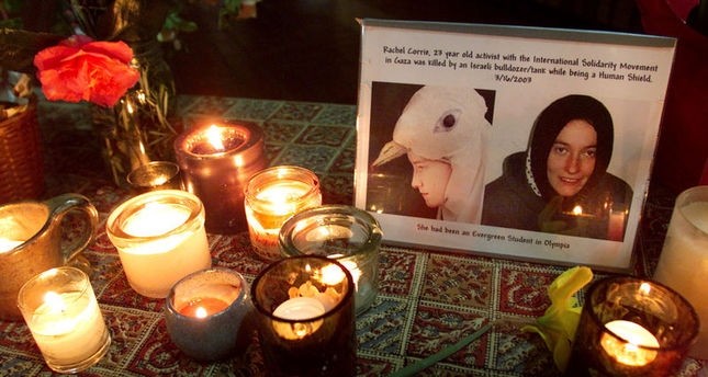 Remembering Rachel Corrie 12 years after her death - Daily Sabah