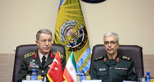 Hulusi Akar is in Iran meeting with his counterpart today. Notice the ...