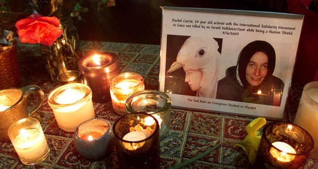 Remembering Rachel Corrie 12 years after her death - Daily Sabah