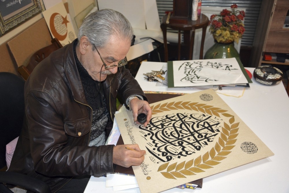 Turkey safe haven for Syrian calligrapher | Daily Sabah