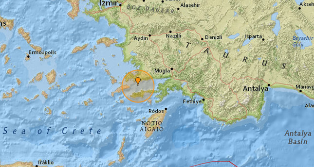 Magnitude 5.0 aftershock hits off coast of Turkey's Datça peninsula ...