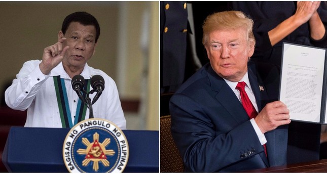 Trump developed friendly relationship with Philippines' Duterte ...