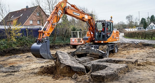 Colossal Nazi-era swastika unearthed in Germany destroyed by ... Colossal Nazi-era swastika unearthed in Germany destroyed by ...